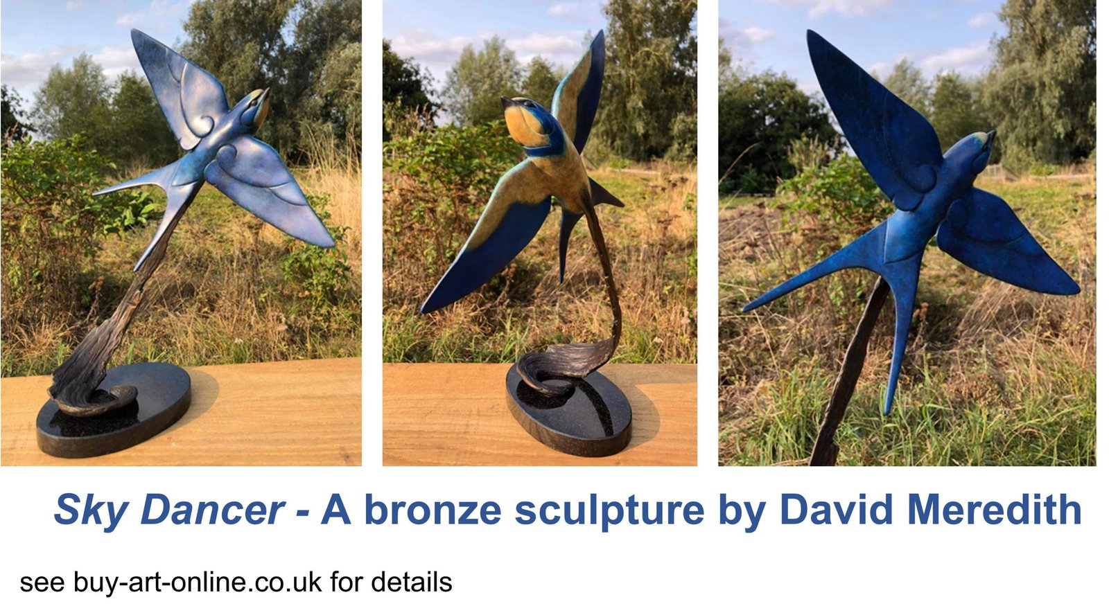 sky dancer – bronze – david meredith | Quay Art